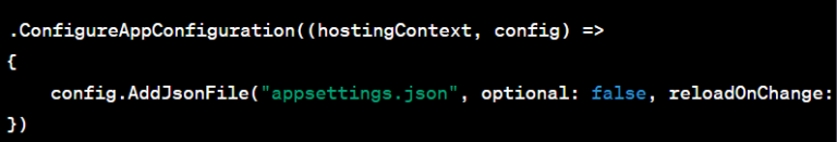 Leveraging JSON Configuration Files in .NET Core for Enhanced ...